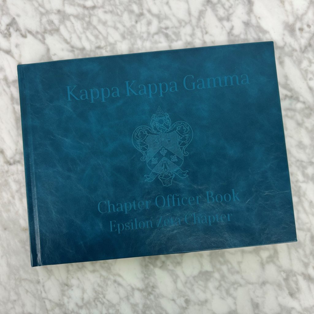 Kappa Kappa Gamma Official Officer Book | Printing Plus