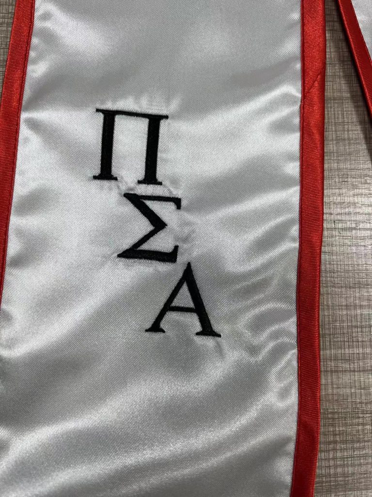 Pi Sigma Alpha Graduation Stole | Printing Plus