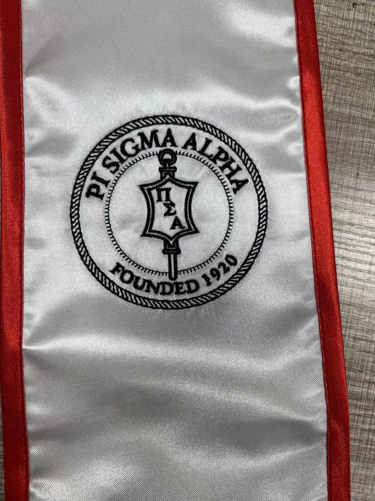 Pi Sigma Alpha Graduation Stole | Printing Plus